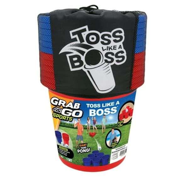 Toss Like A Boss - Giant Yard Pong - Bucket Lawn, Fun Party Summer ...
