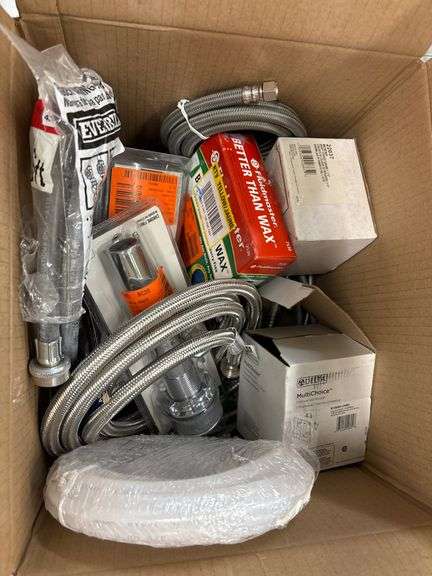 Plumbing box lot - Matthews Auctioneers