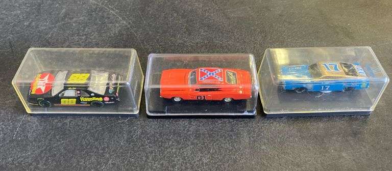 (3) Race Car Collectibles - Matthews Auctioneers
