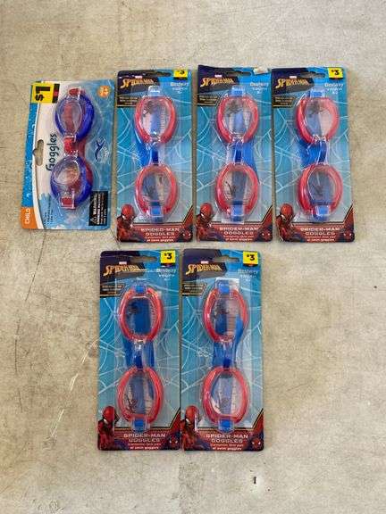 Group Lot of Boys Swimming Goggles - Matthews Auctioneers