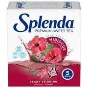 Splenda Premium Ready-to-Drink Boxed Liquid Hibiscus Tea, 1 Gallon ...