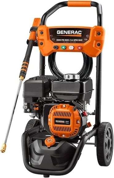 Generac 2500 Psi Pressure Washer