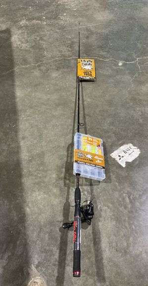 Ugly Stick Catch Ugly Fish with Rod and Complete Fishing Kit - Matthews ...