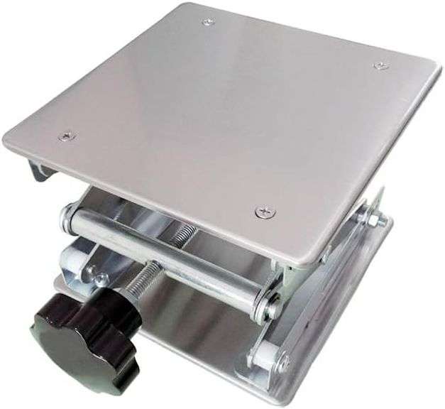LabZhang 6" x6",Stainless Steel Lab Jack Scissor Stand Platform,Lab ...