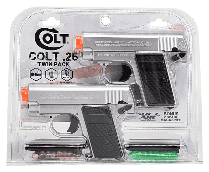 Colt .25 Twin Pack Soft Air Pistols - Matthews Auctioneers