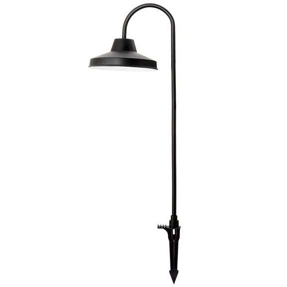 Covington Low Voltage Black LED Shepherd Hook Modern Farmhouse Path ...