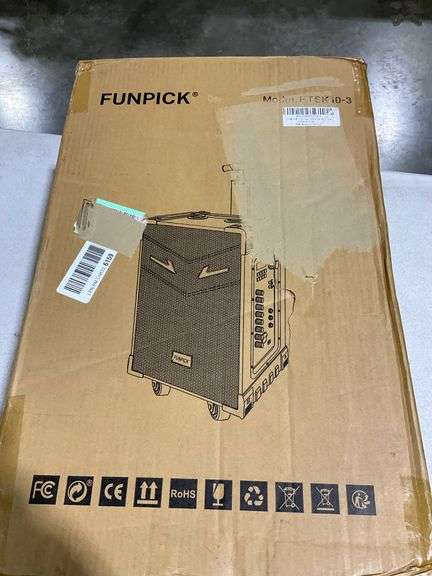 3-Way Trolley PA System with Wireless Microphones, Bluetooth Karaoke ...