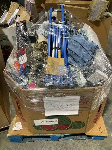 Salvage Pallet - Matthews Auctioneers