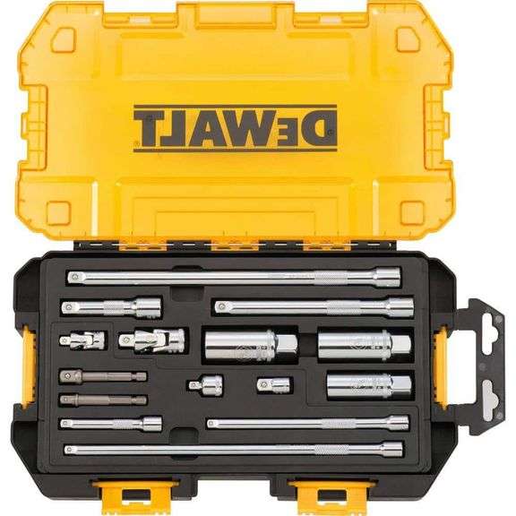 1/4 in. And 3/8 in. Drive Tool Accessory Set with Case (15-Piece ...