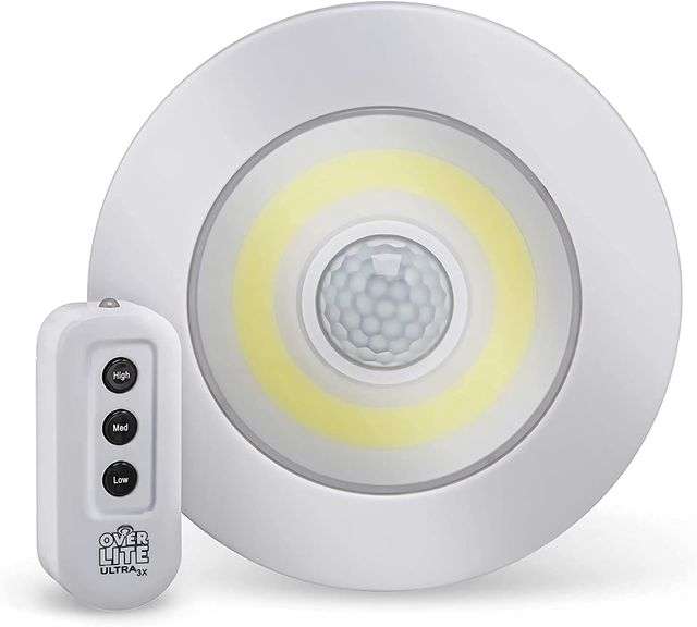 (2) Sensor Brite Overlite Ultra: Remote Control LED Light with ...