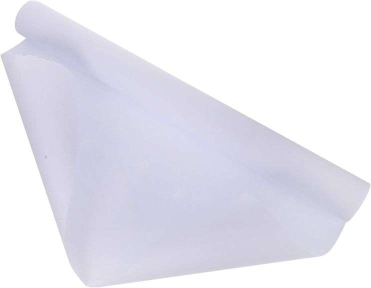 4 Rolls Drawing Paper White Children Painted Paper Fade Resistant Paper ...