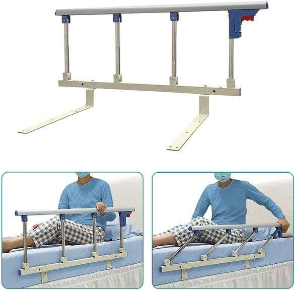 Bed Rails for Elderly Adults Rail Assist for Seniors Safety Bed Cane ...