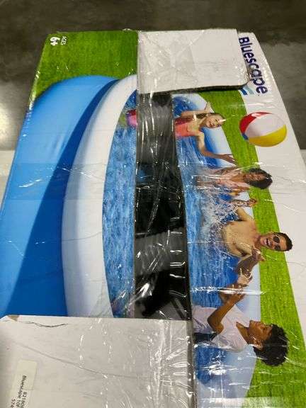 10 foot wide bluescape fast set pool - Matthews Auctioneers