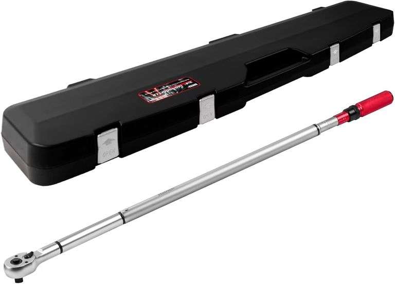 Hairich 3/4-Inch Drive Click Torque Wrench, Dual-Direction Adjustable ...