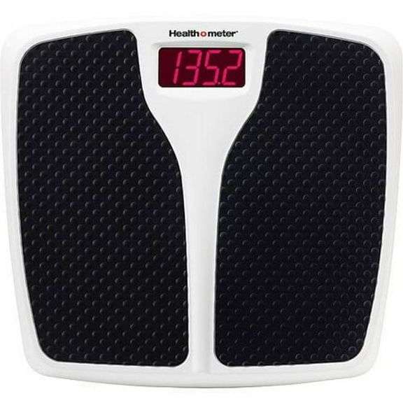 Health o meter Digital Body Weight Scale, Black and White, 350lb ...