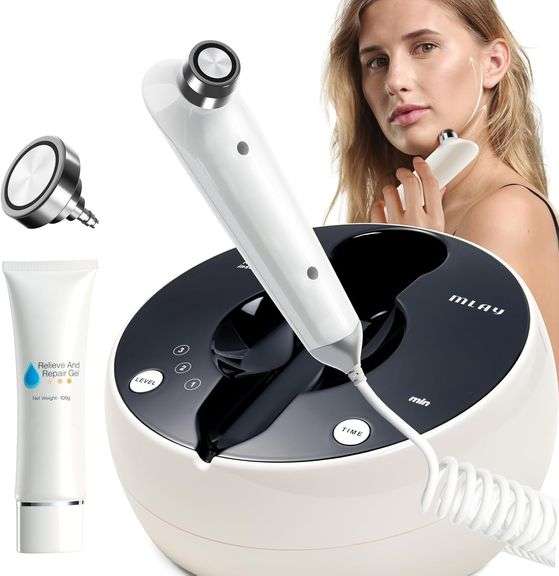 MLAY Radio Frequency Machine Professional 25 Watts Face RF Increase ...