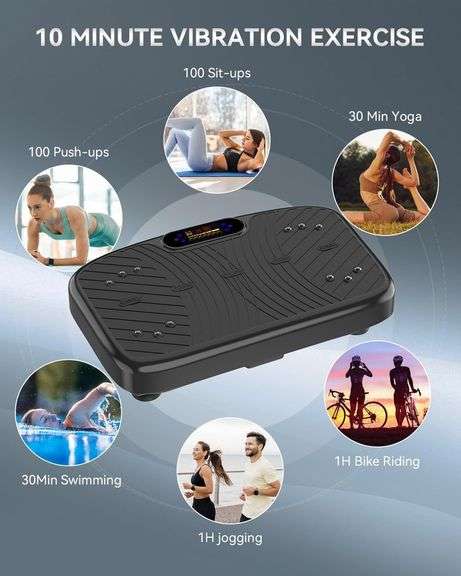 Vibration Plate Exercise Machine, Vibration Plate Platform for ...