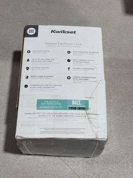 Kwikset Powerbolt 250 Satin Nickel Single Cylinder Smart Lock Deadbolt ...