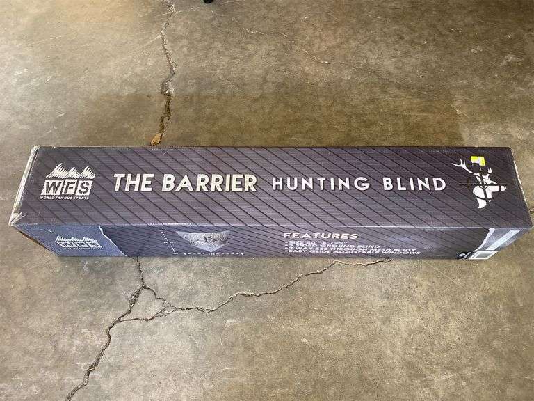 WFS The Barrier Hunting Blind, 3-Person, 50in x 122in - Matthews ...