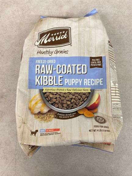 Merrick Healthy Grains Freeze Dried Raw Coated Kibble Dry Dog Food ...