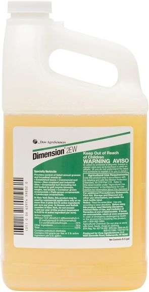 (2) Dimension 2EW Herbicide - 0.5 Half Gallon (64 Ounces) - Matthews ...