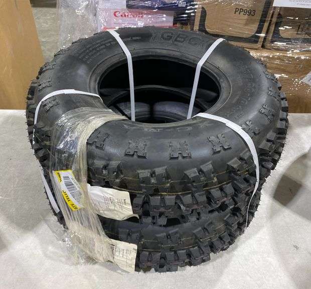 XC-Master GBC Tires 22x7.00-10, 2 Count - Matthews Auctioneers
