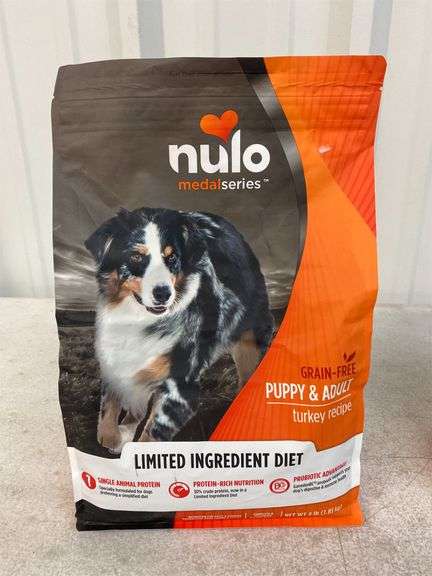 Nulo Medal Series Dog Food, Puppy & Adult Turkey Recipe, 4lb - Matthews ...