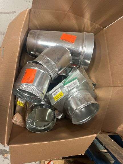 Group lot of miscellaneous duct items - Matthews Auctioneers