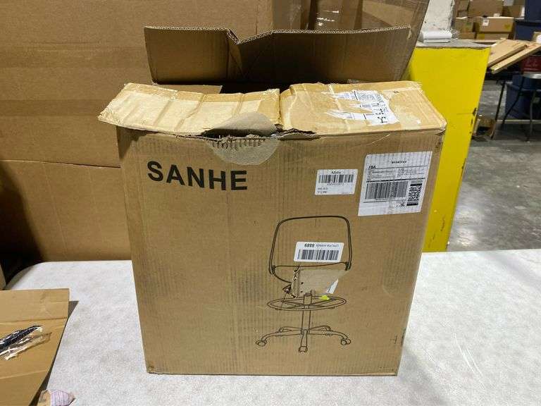 Alolo Armless Office Chair with Foot Rest,Tall Drafting Chairs with ...