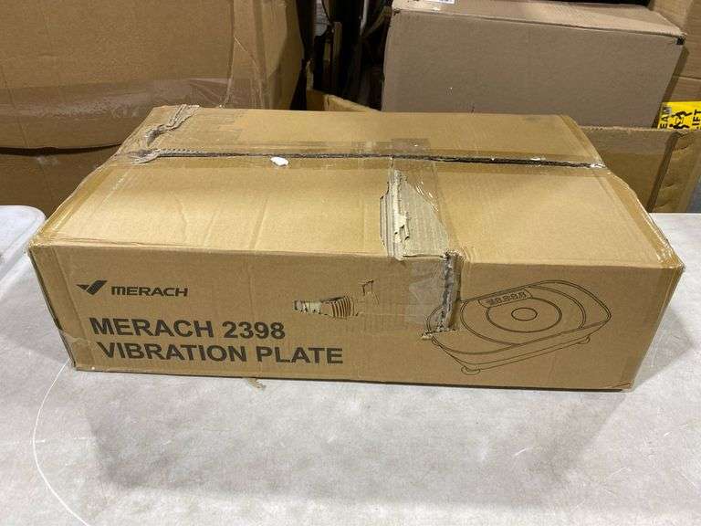 MERACH Vibration Plate Exercise Machine,Whole Body Workout Power ...