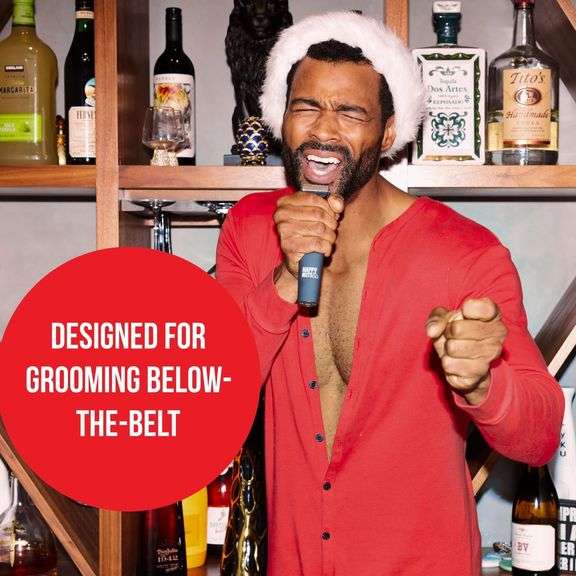 HAPPY NUTS The Ballber Pro Electric Groin & Body Hair Trimmer for Men ...