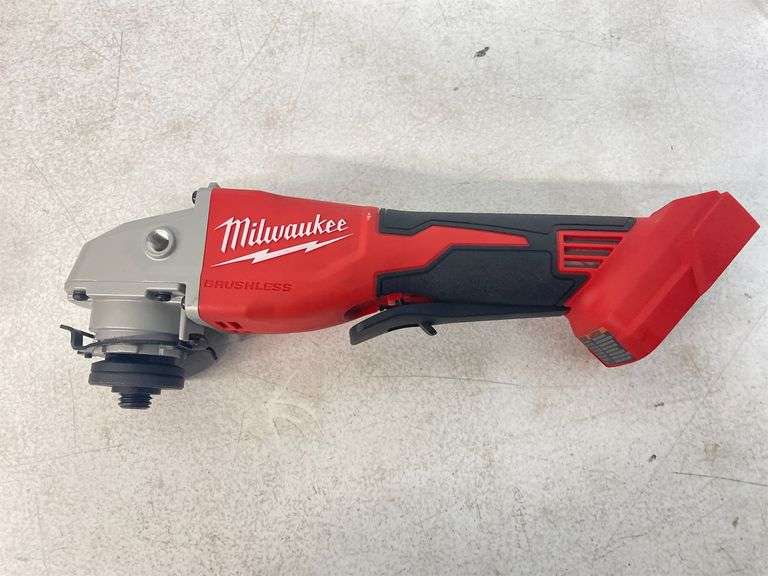 Milwaukee 2888-20 M18 FUEL 4-1/2" / 5" Variable Speed Braking Grinder ...