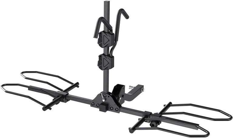 TANX Hitch Bike Rack, No-Wobble Smart Folding and Tilting Bicycle ...