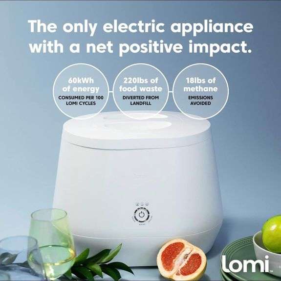 Lomi 1 | World's First Smart Waste Electric Kitchen Composter | Turn ...