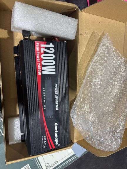 1200W power inverter - Matthews Auctioneers