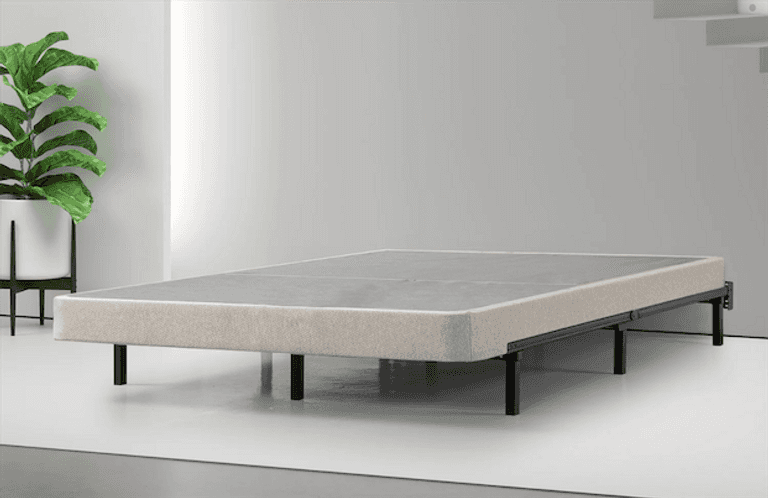Zinus White Bi-Fold Box Spring Metal Box Spring, King - Matthews ...