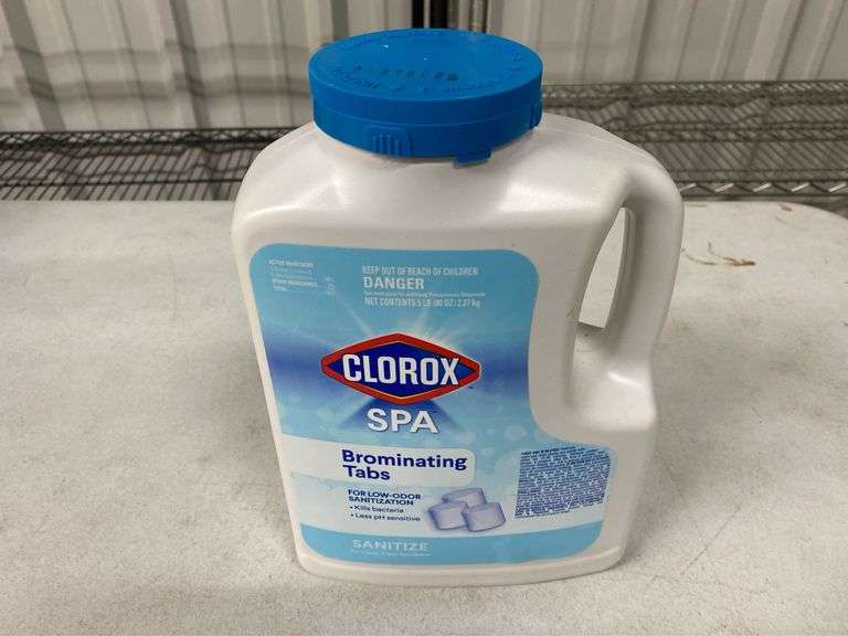 Clorox Spa 5-lb Spa Bromine - Matthews Auctioneers