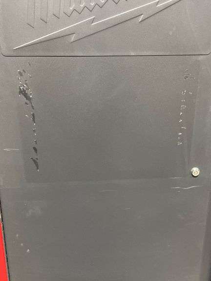 Milwaukee Tool Storage 27 in. W 4-Shelf Locker with Power Strip ...