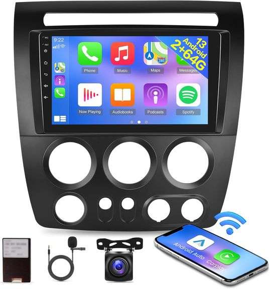 2G+64G Car Radio for Hummer H3 2005 2005 2006 2007 2008 2009 2010 ...