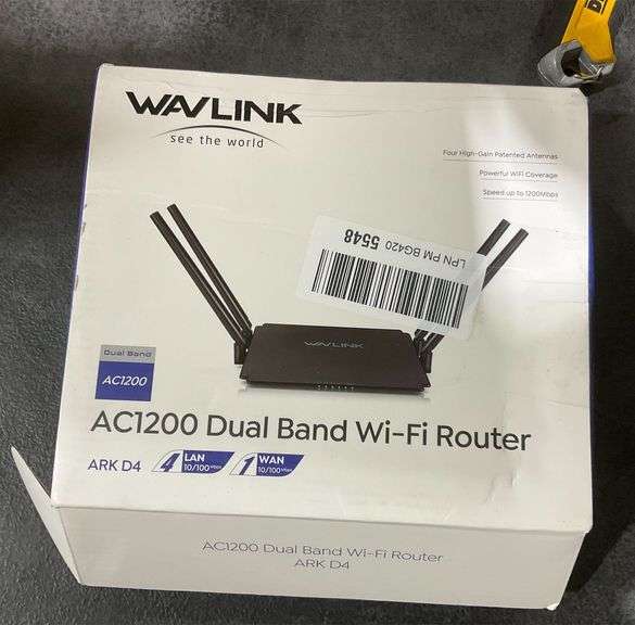 AC1200 Dual Band Wi-Fi Router - Matthews Auctioneers