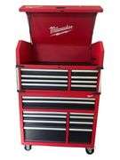 Milwaukee Tool Storage 41 in. W Heavy Duty Red Tool Chest Combo ...