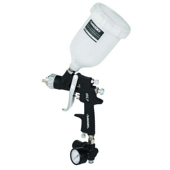 Husky Gravity Feed Composite HVLP Spray Gun - Matthews Auctioneers