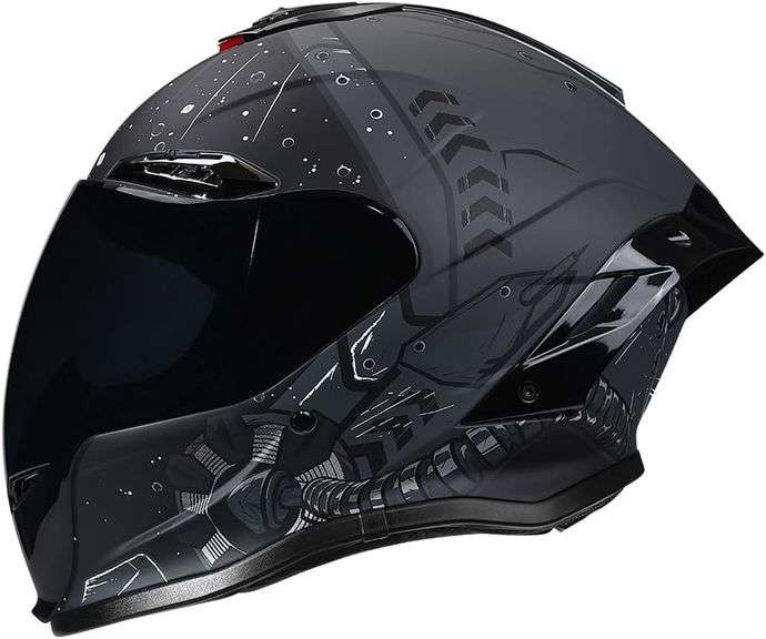 Reveal Motorcycle Helmet ABS Cushion Inner Removable Washable External ...