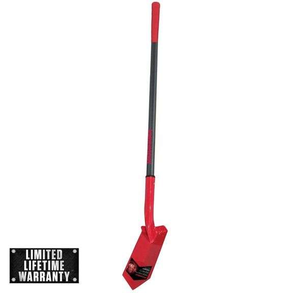 44 in. Fiberglass Handle Clean-Out Shovel - Matthews Auctioneers