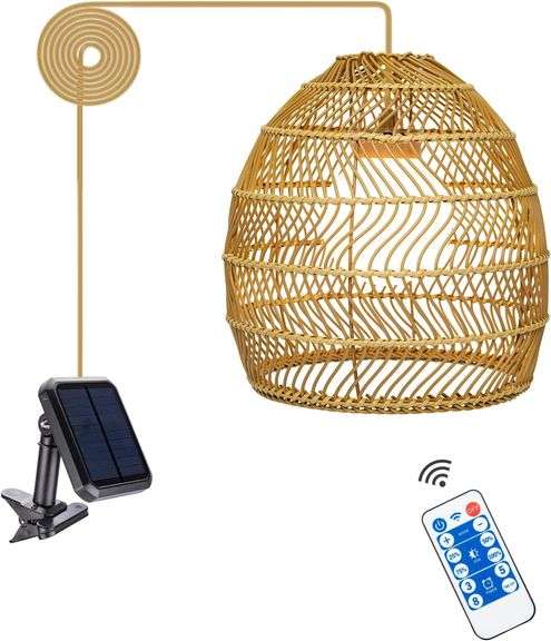 Solar Pendant Light Outdoor Hanging Lantern Solar Outdoor Chandelier ...