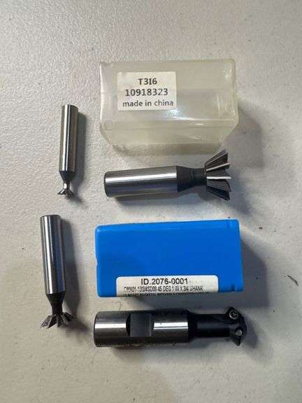 Chamfering End Mills Set - Matthews Auctioneers