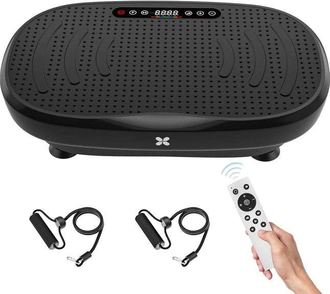 Vibration Plate Fitness Platform Exercise Machine, Circular Vibration ...