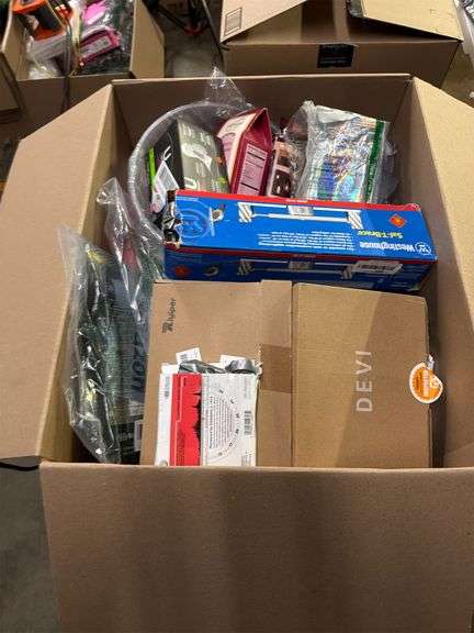 Box of Amazon miscellaneous items - Matthews Auctioneers