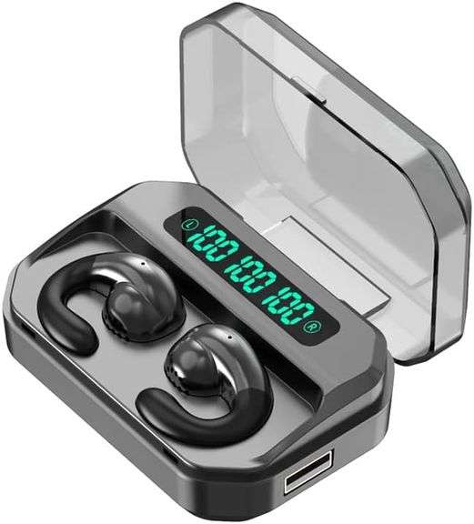 Bone Conduction Head Set Earbuds Open Ear Bone Conduction Headphones ...