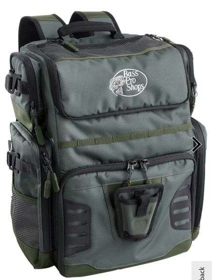 Bass Pro Shops Advanced Angler Pro Backpack Tackle System - Matthews ...